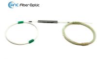 China 1x2 MIni Tube 60x7x4mm PLC Splitters W/O Connector or With SC LC FC Connector for sale