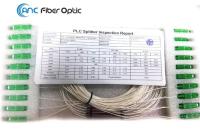 China 1x2 MIni Tube 60x7x4mm PLC Splitters W/O Connector or With SC LC FC Connector for sale