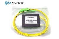 China 2.0mm SCAPC Fiber Optic Splitter 1x4 ABS Box 100x80x10mm For Test Equipment for sale