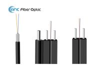 China G657A1 G657A2 Aerial Drop Cable 2 Core Flat Optical Cable Single Mode Light Weight for sale