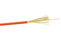 China Yellow Simplex Fiber Optic Cable Single Mode Multimode PVC LSZH OFNP Jacket for sale