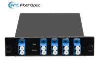 China Dual Fiber WDM MUX DEMUX 4 Channel 8 Channel With SCAPC LC FC Connector for sale