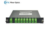 China Dual Fiber WDM MUX DEMUX 4 Channel 8 Channel With SCAPC LC FC Connector for sale