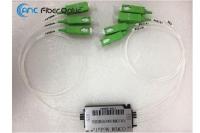 China Low Loss WDM MUX DEMUX Module 4ch 8ch Mini Type 900um Pigtail RoHS Compliant for sale