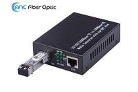 China 10/100/1000M Fiber Optic Media Converter for sale