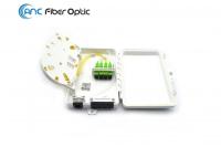 China IP65 FTTH Fibre Optic Cable Termination Boxes 4 Core Outdoor Wall Mount for sale