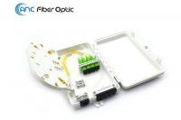 China IP65 FTTH Fibre Optic Cable Termination Boxes 4 Core Outdoor Wall Mount for sale