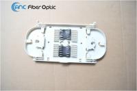 China White Fiber Optic Termination Boxes 24 Core Fiber Optic Splice Tray OST-010 for sale