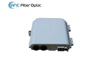 China Outdoor Wall Mount Fiber Optic Termination Boxes 8 Port for 1x4 1x8 PLC Splitter for sale