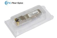 China 30m Cisco Fiber Sfp Transceiver SFP+ 10GBASE-T Transceiver Copper RJ45 Module for sale