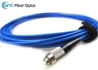 China Simplex Armored Fiber Optic Patch Cord 3.0mm Jacket SC SCAPC LC FC ST Connector for sale