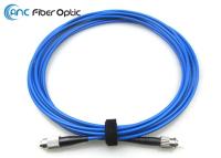 China Simplex Armored Fiber Optic Patch Cord 3.0mm Jacket SC SCAPC LC FC ST Connector for sale