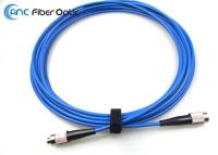China Simplex Armored Fiber Optic Patch Cord 3.0mm Jacket SC SCAPC LC FC ST Connector for sale