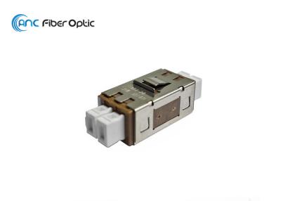 China Duplex / Simplex Version Fiber Optic Adapters MU Mating Sleeve Plastic Housing for sale