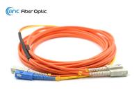 China Mode Conditioning Fiber Optic Patch Cord LSZH Jacket With LC SC FC ST MU Connectors for sale