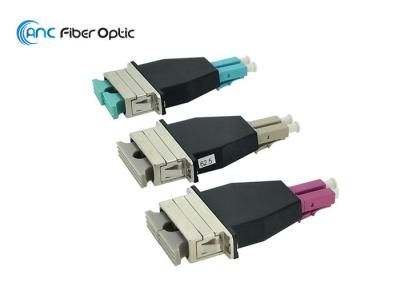 China SC Female To LC Male Fiber Optic Adapters Low Insertion Loss In Simplex / Duplex Shape for sale