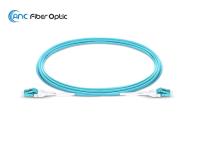 China Dual Link Cable Fiber Optic Jumper Non Switchable SM OM3 OM4 LC Uniboot Patch Cord for sale