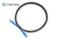 China SC APC Outdoor FTTH Fiber Optic Patch Cord SM Self Supporting Aerial Drop Cable for sale