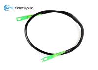 China SC APC Outdoor FTTH Fiber Optic Patch Cord SM Self Supporting Aerial Drop Cable for sale