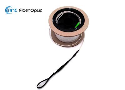 China Pre - Terminated Fiber Optic Patch Leads , Customized FTTH Drop Cable With Pull Leg for sale