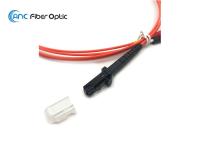 China Duplex Fiber Optic Patch Cord MTRJ To LC OM1 OM2 Fiber LSZH Jacket 1 Meter for sale