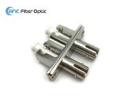 China Hybrid Duplex LC To ST Fiber Optic Adapters Female - Female Metal Housing for sale