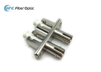 China Hybrid Duplex LC To ST Fiber Optic Adapters Female - Female Metal Housing for sale