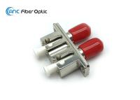 China Hybrid Duplex LC To ST Fiber Optic Adapters Female - Female Metal Housing for sale