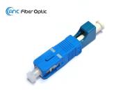 China SC Male To LC Female Fiber Optic Adapters Plastic Material Simplex / Duplex Optional for sale