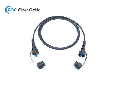 China ODVA To PDLC Waterproof Fiber Optic Patch Cord Outdoor LSZH Jacket For RRU BBU FTTA for sale
