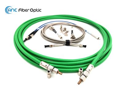 China High Power Optical Fiber Patch Cord Customized 200um 400μm 600μm 1000μm Core NA 0.22 for sale
