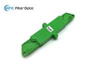 China Plastic Housing Fiber Optic Attenuator Female To Female Fixed Bulkhead 5dB 10dB for sale