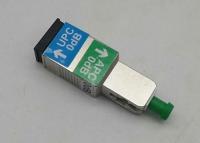China 0dB Fiber Optic Variable Attenuator SM SC / APC Male To SC / UPC Female Metal Housing for sale