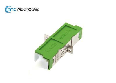 China APC Fiber Optic Cable Adapter E2000 Simplex Coupler With Ceramic Sleeve Inside for sale
