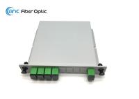 China Durable Fiber Optic Splitter 1x4 LGX Module Cassette Type With SCAPC Connector for sale
