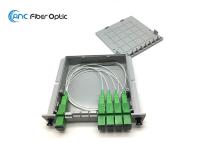 China Durable Fiber Optic Splitter 1x4 LGX Module Cassette Type With SCAPC Connector for sale