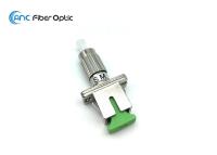 China FC Male To SC Female Fiber Optic Adapter Metal Housing Single / Multi Mode Optional for sale