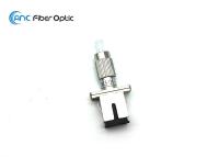 China FC Male To SC Female Fiber Optic Adapter Metal Housing Single / Multi Mode Optional for sale