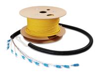 China Low Insertion Loss Fiber Optic Patch Cable 12 16 Core With 2.0mm SM SC LC Connector for sale