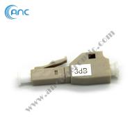 China LC Fiber Optic Attenuator Multimode 3dB 5dB 7dB 10dB 62.5/125 50/125 OM3 Customized for sale