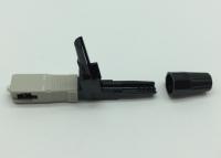 China Field Installable Fiber Patch Cord Connectors MM SC/PC Fast Speed For 0.9/3.0mm Cable for sale