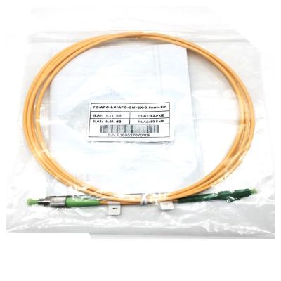 China 2M Master Patch Cord Optical Fiber OS2 Simplex FC/APC To LC/APC Low Insertion Loss for sale