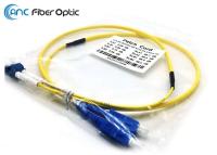 China Flat Duplex Optical Fiber Patch Cord LSZH SM OS2 2.0mm LC-SC 1M Easy To Strip for sale