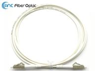 China LSZH PVC Jacket Fiber Optic Patch Cord Simplex MM LC SC FC ST Connector Durable for sale
