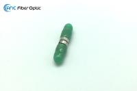 China DIN To DIN Simplex Fiber Optic Adapters Singlemode Multimode Metal Body 0.2dB for sale