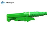 China E2000/APC Fiber Optic Pigtail SM G652D 0.9mm Tight Buffer Loose Tube 2 Meter for sale