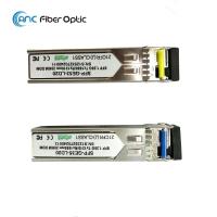 China 1.25G SFP Bidi Optical Transceiver Module 1310/1490/1550nm 20km 40km 80km LC Connector for sale