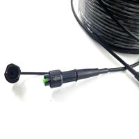 China Outdoor Waterproof SC Fiber Optic Patch Cord Huawei Compatible 10m 20m 50m IP67 for sale
