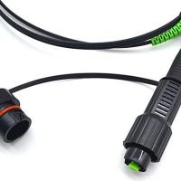 China Outdoor Waterproof SC Fiber Optic Patch Cord Huawei Compatible 10m 20m 50m IP67 for sale
