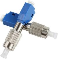 China FC Male To LC Female Fiber Optic Adapters SM MM62.5 MM50 Optional Simplex Type for sale